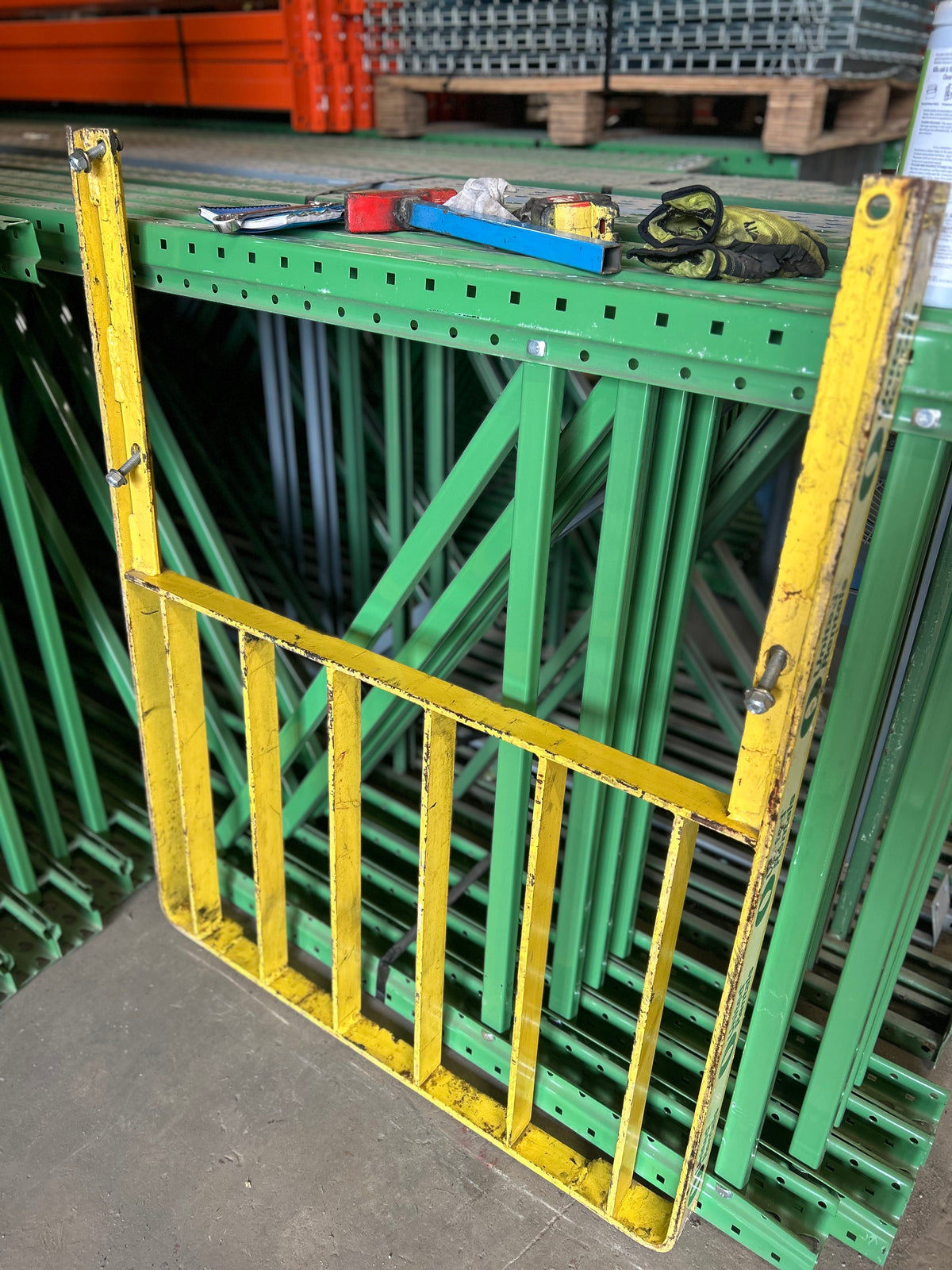 ForkLift Mast Load Back Rest — Pallet Rack Surplus